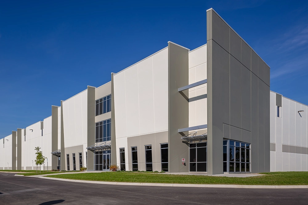 Opus Designs, Builds Meritex Warehouse - Opus