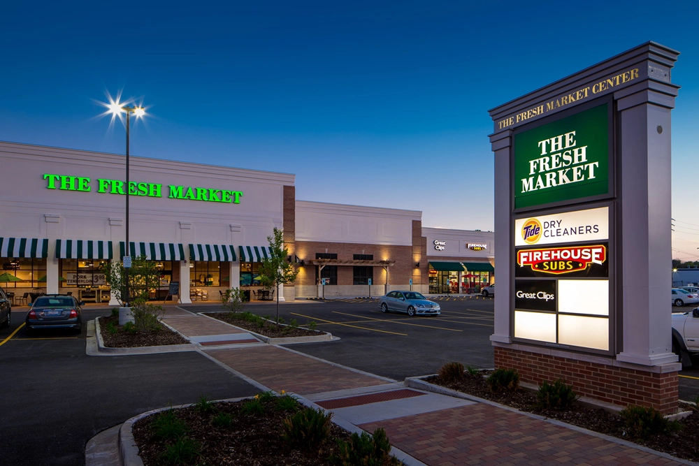The Fresh Market Center Retail Development - Opus